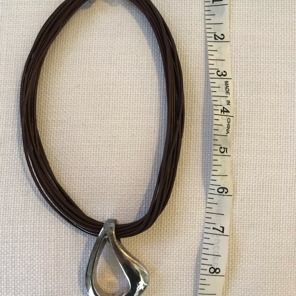 Simon Sebbag | Jewelry | Simon Sebbag Leather And Silver Necklace ...